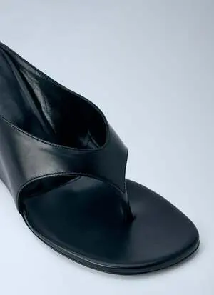 JUDE Yaga Wedge Sandals - Black