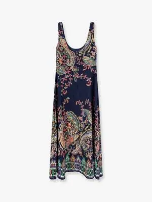 Etro Dress With Iconic Print - Multicolor