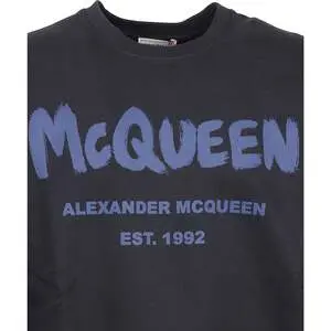 Alexander McQueen Cotton Logo Sweatshirt