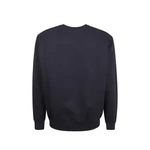 Alexander McQueen Cotton Logo Sweatshirt - Blue
