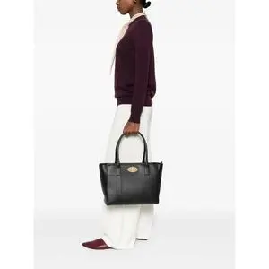 Mulberry Calf Leather Tote Bag
