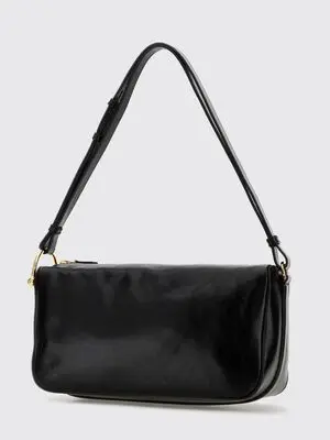 Gucci Smooth Calfskin Shoulder Bag With Adjustable Handle And Zip Closure