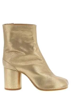 MAISON MARGIELA Tabi Ankle Boots - Gold