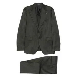 Tagliatore Grey Suits Single Breasted Suits - Gray