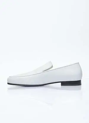 TOTEME Croco Oval Loafers