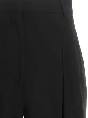 Burberry Madge Wool Wide Leg Pants