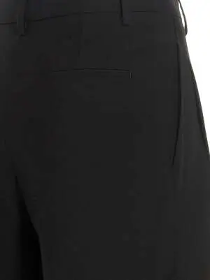 Burberry Madge Wool Wide Leg Pants