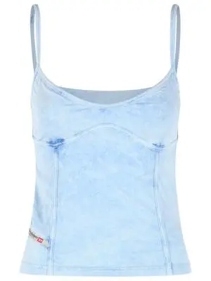 DIESEL® Ony Light Stretch Cotton Tank Top - Blue