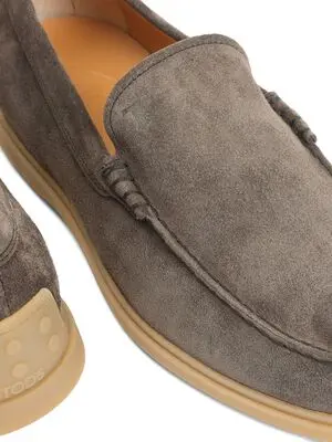 TOD'S Suede Leather Loafers - Multicolor