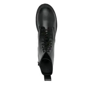Balenciaga Leather Combat Boots