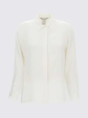 Max Mara Silk Button Up Shirt - White