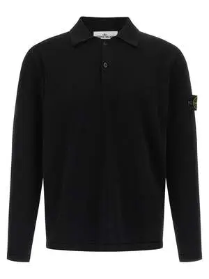 Stone Island 5100024' Polo Shirt - Black