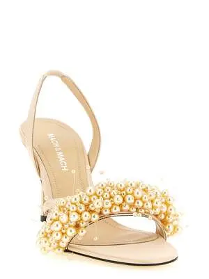 Mach & Mach Floating Pearl' Sandals