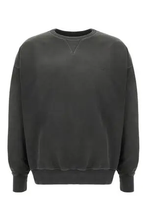 MAISON MARGIELA MAISON MARGIELA Logo Embroidered Crewneck Sweatshirt Multicolor