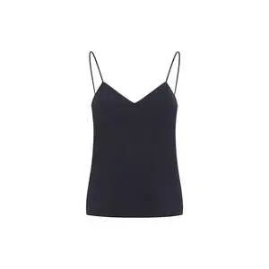 Max Mara Unghia Washed Silk Tank Top - Blue