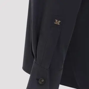 Max Mara Siamese Washed Silk Shirt