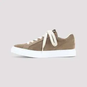 Brunello Cucinelli Suede Leather Sneakers