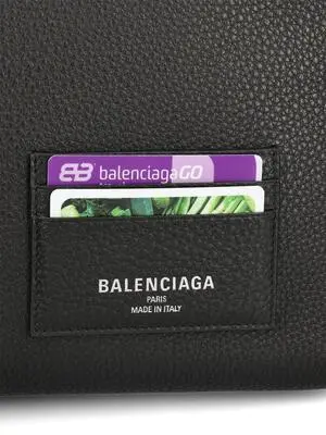 Balenciaga Leather Zipped Pouch