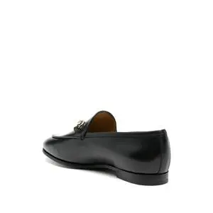Gucci Leather Horsebit Loafers - Black