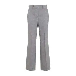 Peserico Linen And Wool Pants - Brown