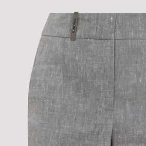 Peserico Linen And Wool Pants