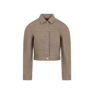 Jacquemus Ovalo Cargo Jacket - Brown