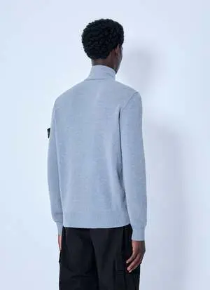Stone Island Zip-up Knit Sweater