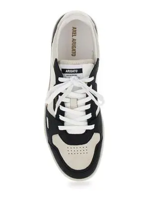 Axel Arigato Black And Beige Leather Logo 'dice Lo' Bicolor Sneakers - Multicolor