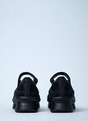 Prada Logo Motif Shoes - Black