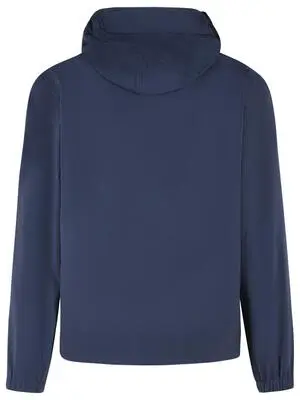 Moncler Shipton' Navy 'gore-tex' Foldable Shell Jacket