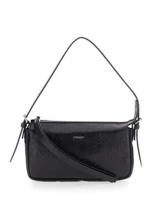 Fendi Leather Crossbody Bag - Black