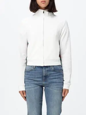 Gucci Web Stripe High Neck Slim Fit Technical Jersey Track Jacket - White