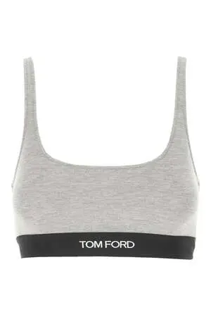 TOM FORD Logo Elasticated Tank - Multicolor