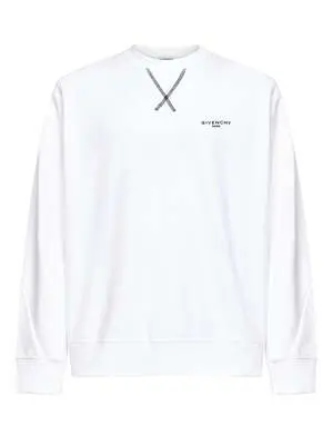 Givenchy Brushed Cotton Couture Seam Sweatshirt - Multicolor