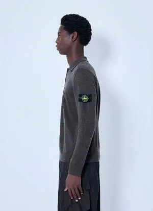 Stone Island Long Sleeve Polo