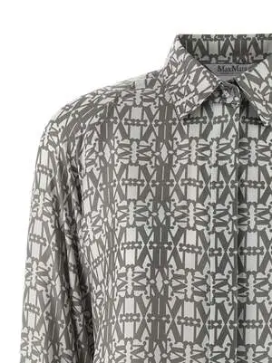 Max Mara Grembo Silk Twill Mini Dress