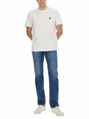 GOLDEN GOOSE Cotton T-shirt - White
