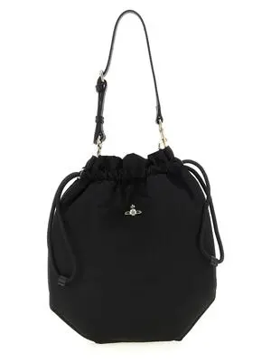 VIVIENNE WESTWOOD Drawstring Pouch' Handbag - Black