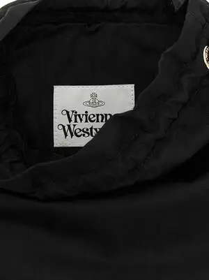 VIVIENNE WESTWOOD Drawstring Pouch Handbag - Black