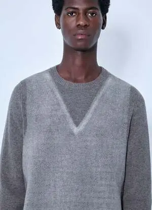 MAISON MARGIELA Fused Knit Sweater