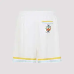 Casablanca Flower Court Icon Shorts
