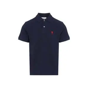 AMI Paris Polo Shirt - Blue