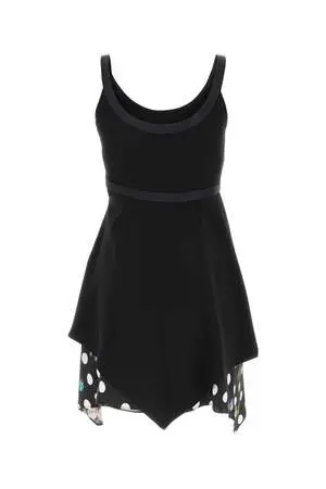 Versace Acetate Blend Mini Dress