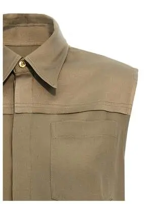 AMI Paris Viscose Shirt - Gray