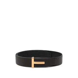 TOM FORD Reversible Leather Belt - Brown