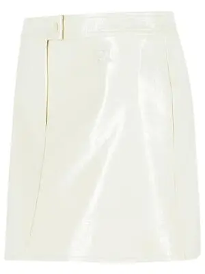 COURREGES Reedition' Polyester Blend Miniskirt