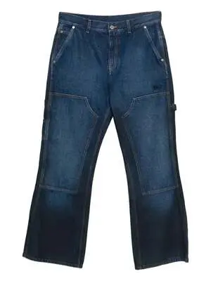 Off-White Gothic Ow` Flare Carpenter Jeans - Multicolor