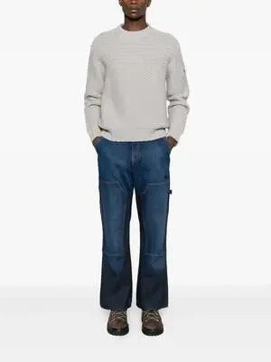 Off-White Gothic Ow` Flare Carpenter Jeans