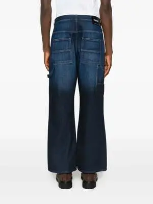 Off-White Gothic Ow` Flare Carpenter Jeans
