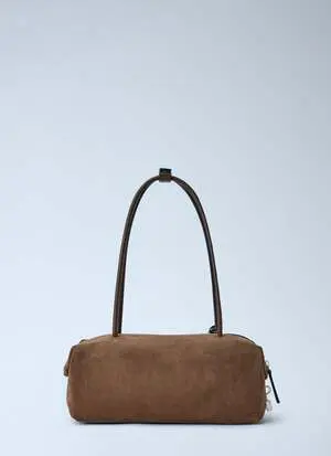 Max Mara Suede Shoulder Bag - Brown